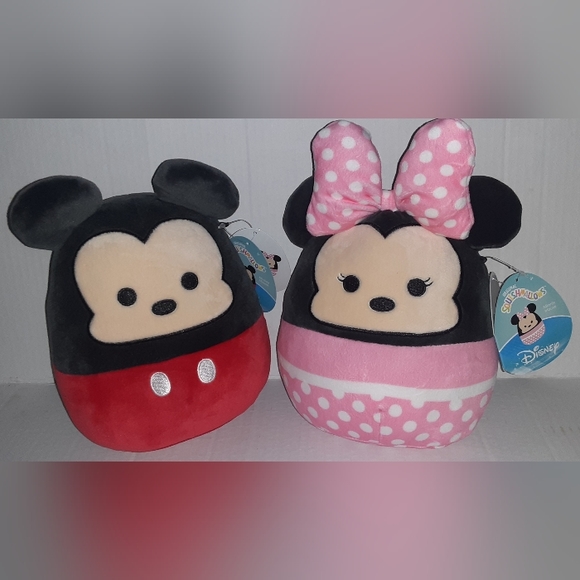 Disney Squishmallow | Toys | Nwt Disney Mickey Mouse And Minnie Mouse ...